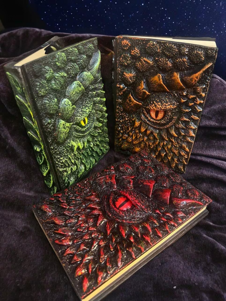 3D Eye of Dragon Journal – Orange – Zen Spiritual | Gifts, Herbs ...